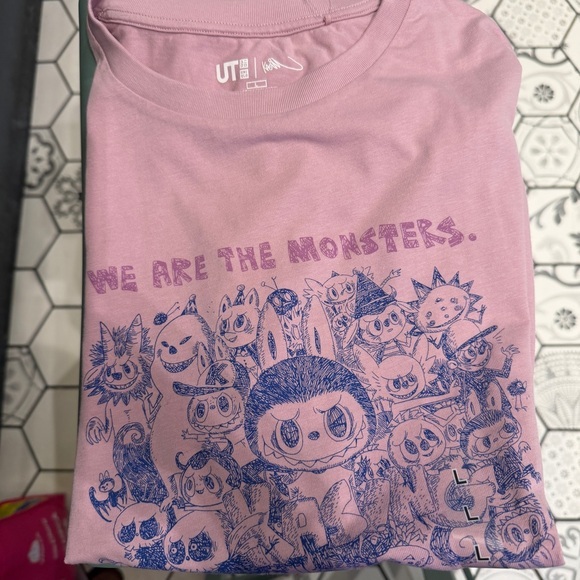 POP MART | Tops | Pop Mart X Uniqlo Labubu Ut Graphic Tshirt North ...